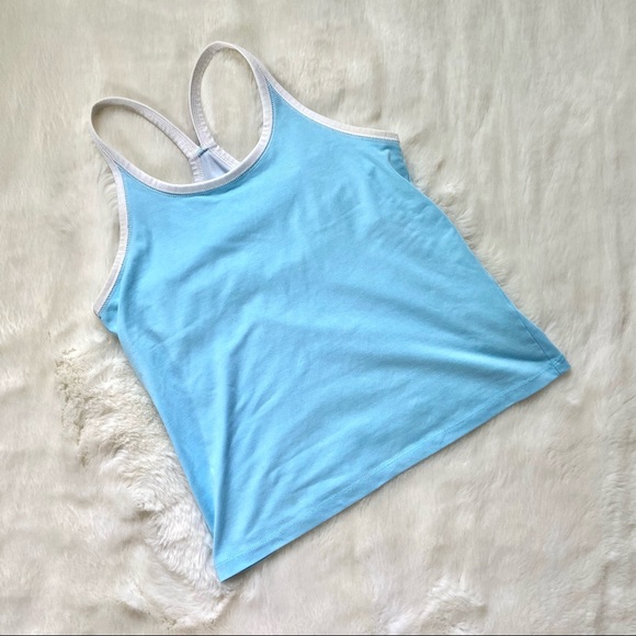 Lands' End | Tops | Lands End Light Blue Workout Top | Poshmark